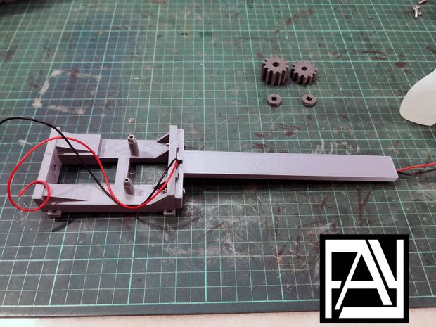 ATAT Motorized Automata - Tinkercad