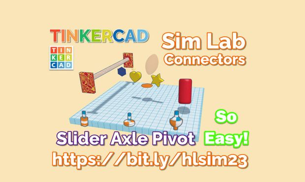 Tinkercad Sim Lab Connectors in Minutes! - Tinkercad