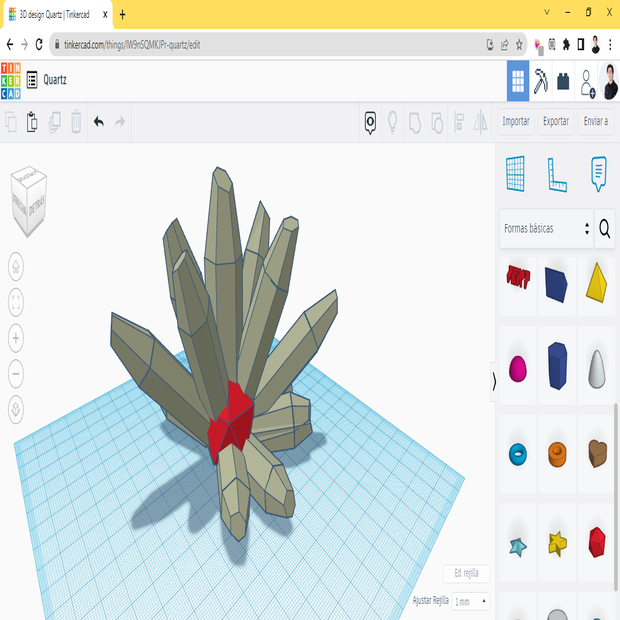 Geology With Tinkercad CodeBlocks - Tinkercad