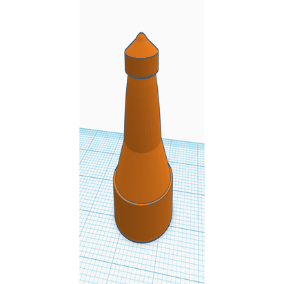 Learn to Make a Pawn of Chess With Tinkercad. - Tinkercad