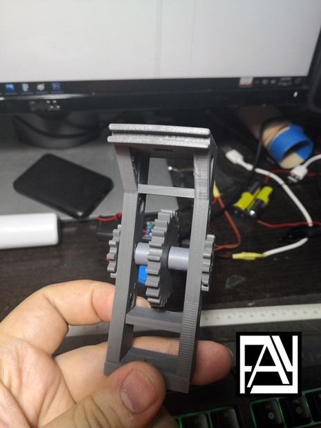 ATAT Motorized Automata - Tinkercad
