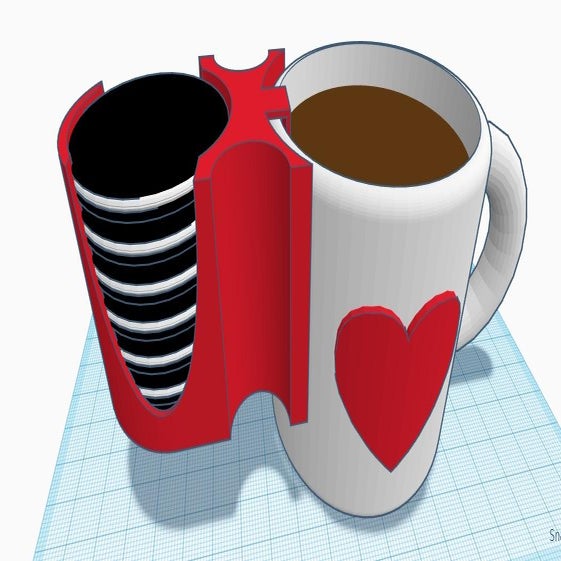 Oreo Holder - Tinkercad