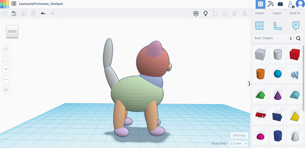 Exploring Shape Form And 3d Modeling With Tinkercad Tinkercad