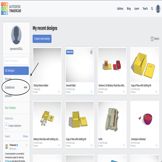 3D Sticky Notes Holder Using Tinkercad Codeblocks - Tinkercad