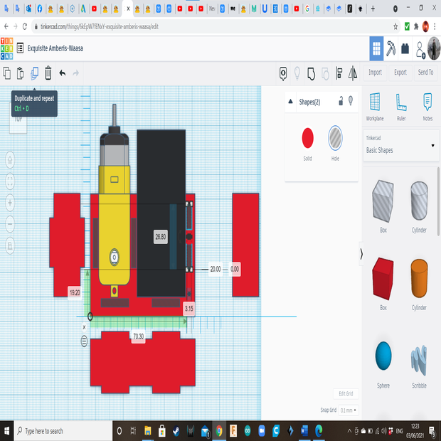 Tinkercad Robotics for School: Laser-cut Walking Machine! - Tinkercad