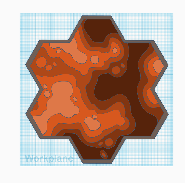 Terraforming Mars With 3 Stages | Tinkercad Scene Design - Tinkercad