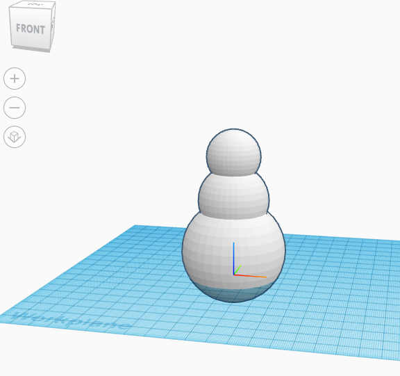 Tinkercad Codeblocks Snowman Challenge Tinkercad