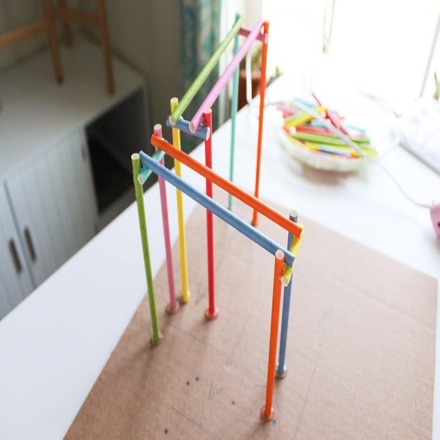 How to Build a Straw Roller Coaster - Tinkercad