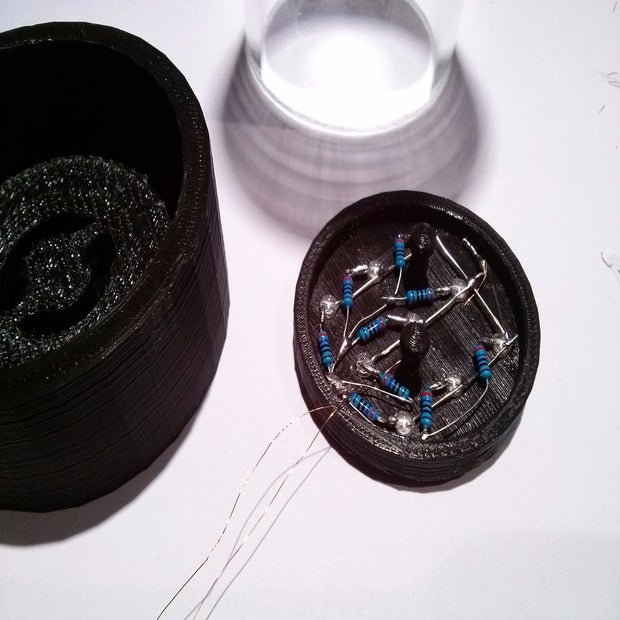 3D Printed DNA Lamp - Tinkercad