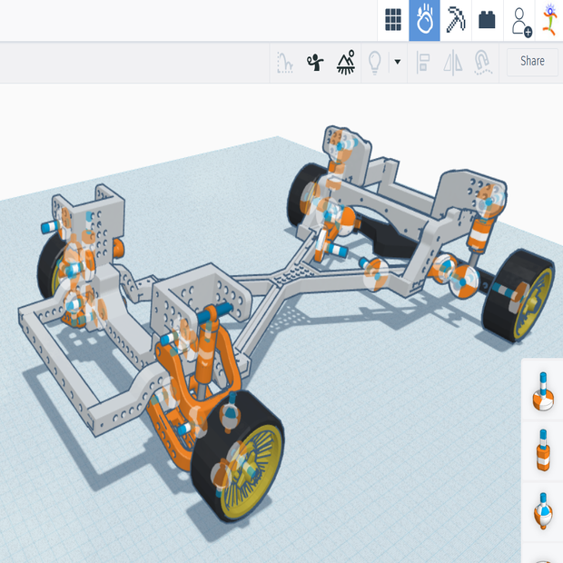 Tweak a Lowrider Using Tinkercad's Sim Lab - Tinkercad