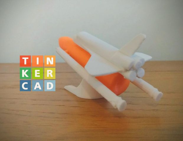 Tinkercad Space Shuttle - Tinkercad
