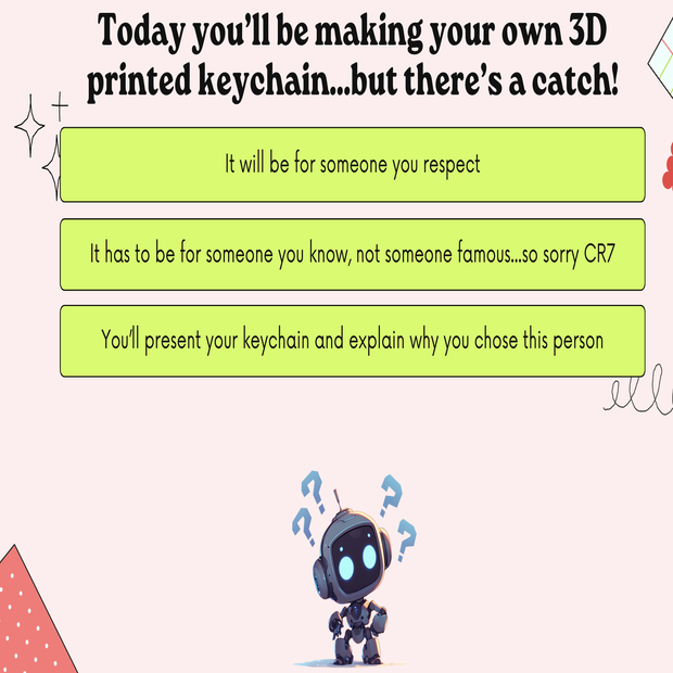 Creating Meaningful (& QUICK) 3D Printed Keychains - Tinkercad