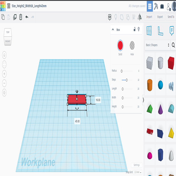The Project Is Making Key Chain of the Students Name Using Tinkercad ...