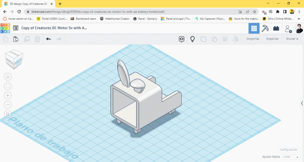 Evolution Games: Building Creatures With Basic Electronics - Tinkercad