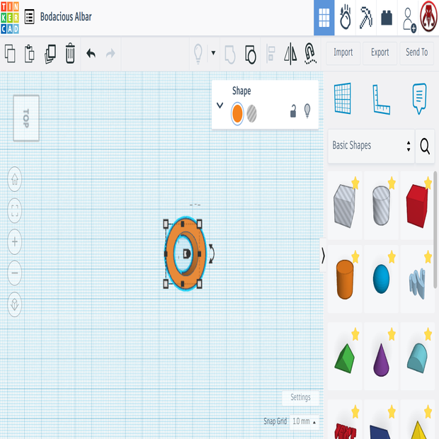 Easy Tinkercad Cherry Pie - Tinkercad