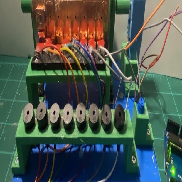Programmable Electric Music Box - Tinkercad