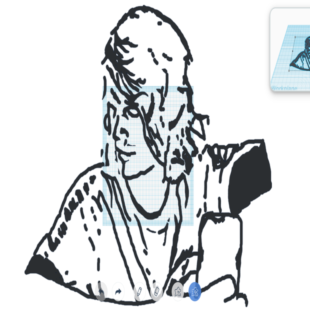 How to Make a Scribble Portrait With Tinkercad - Tinkercad
