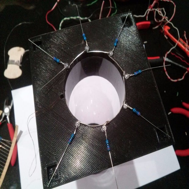 3D Printed DNA Lamp - Tinkercad