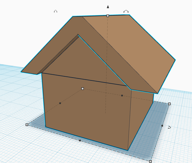 Gingerbread House - Tinkercad