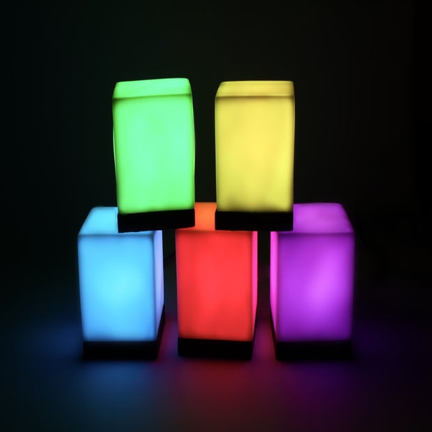 Reactive Pixel Lamps - Tinkercad