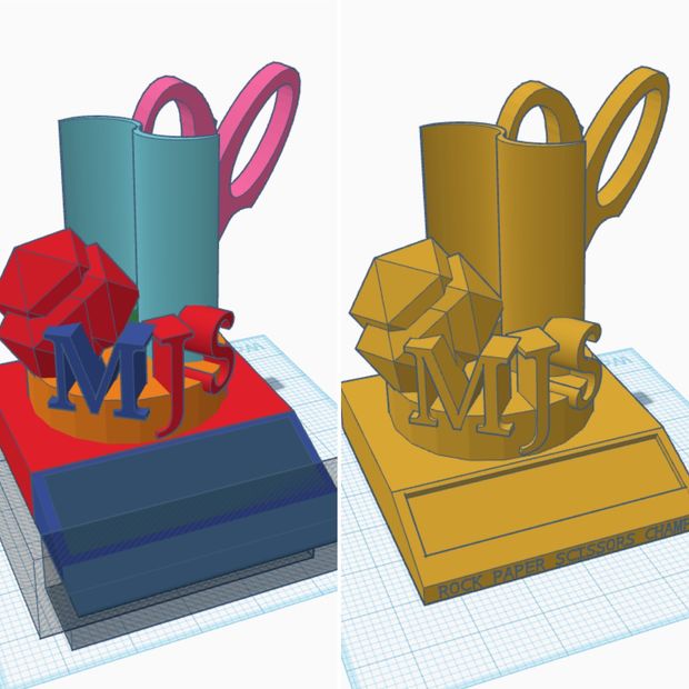 Making 3D Printed Trophies - Tinkercad