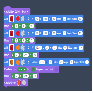 Micro Binary Clock - Tinkercad
