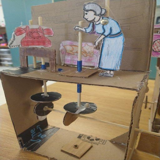 Project Based Learning - Inventor Biography Automata - Tinkercad
