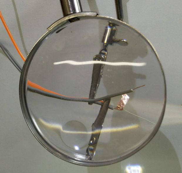 EL Wire Neon Nixie Style Clock - Tinkercad