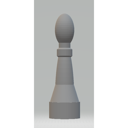 Learn to Make a Pawn of Chess With Tinkercad. - Tinkercad