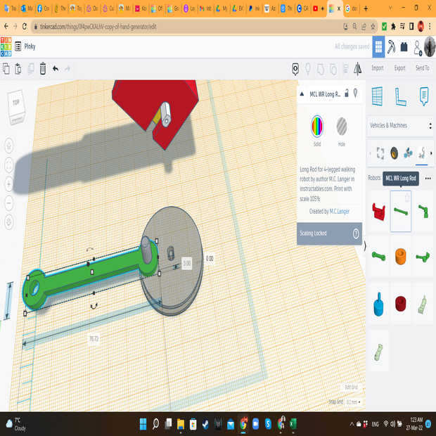 Tinkercad Robotics for School: Human-Powered Battle Beasts! - Tinkercad
