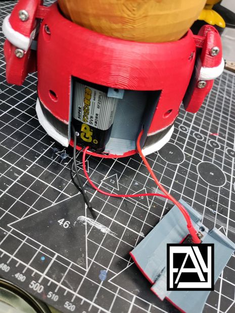 Dancing Santa Clause Automata - Tinkercad