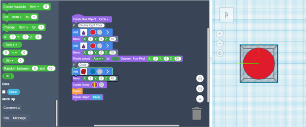 How To Make Conics Using Tinkercad Codeblocks Tinkercad