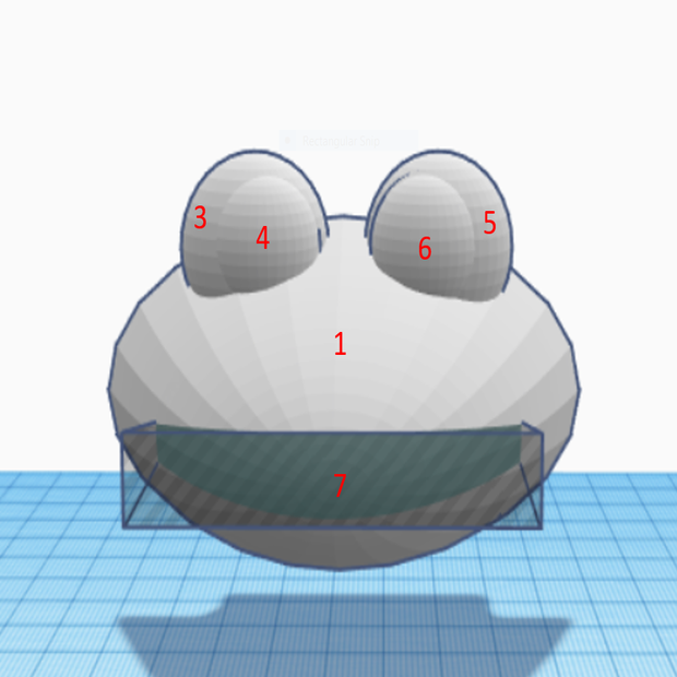 Frog Phone Charger and Glasses Holder - Tinkercad