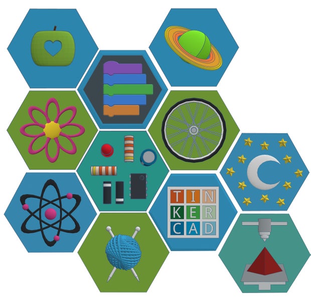 Badges With Tinkercad Codeblocks Tinkercad