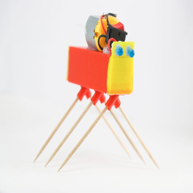 How to Make a Simple Working Robot at Home - Tinkercad