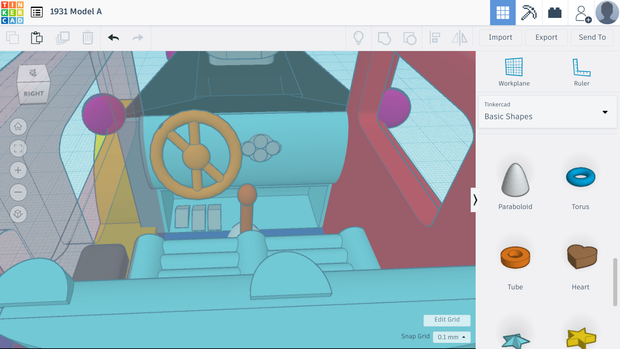 How to Make a Model a and Scene Using Tinkercad - Tinkercad