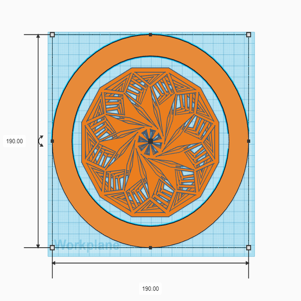 3D Printed Sundial - Tinkercad