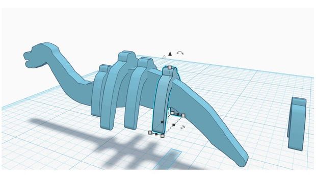 Design Dinosaur Skeletons in Tinkercad to Be Laser Cut - Tinkercad