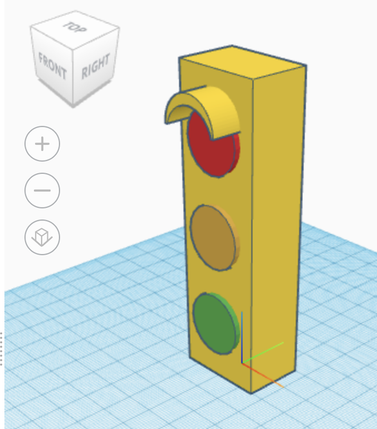 Code A Traffic Light In Tinkercad Codeblocks And Circuits Tinkercad