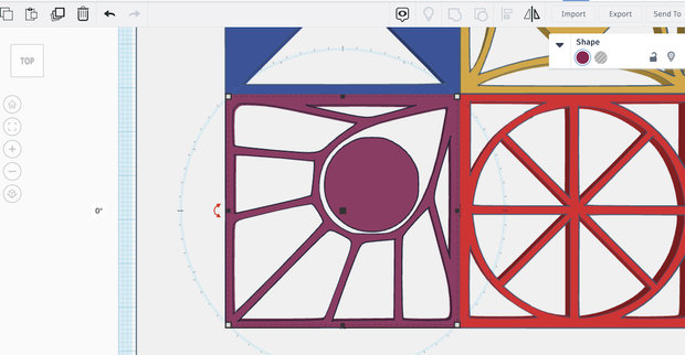 3D Quilt Codes & the Tinkercad Cypher - Tinkercad