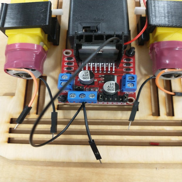 Autonomous Robot Racer: Scratch Mode - Tinkercad