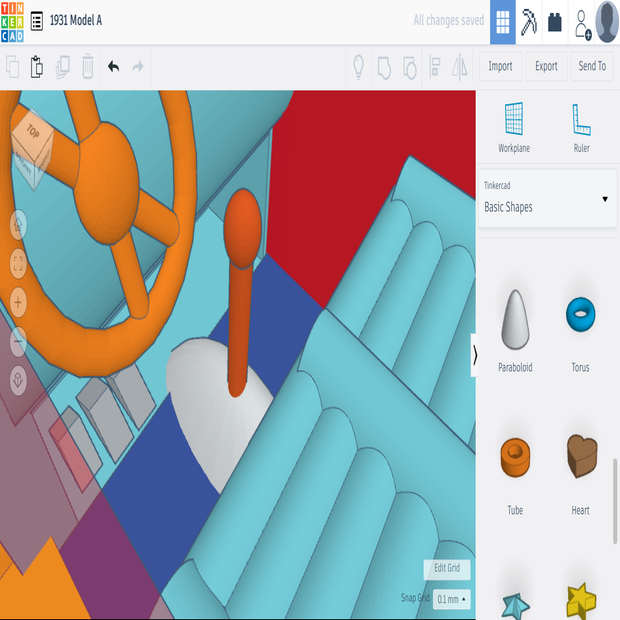 How to Make a Model a and Scene Using Tinkercad - Tinkercad
