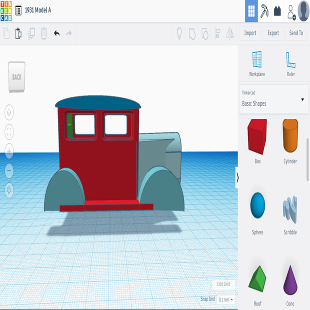 How to Make a Model a and Scene Using Tinkercad - Tinkercad