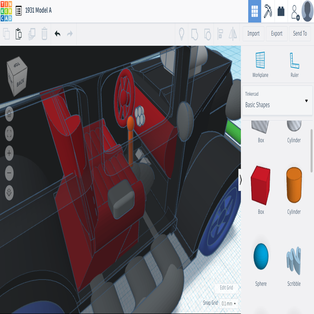 How to Make a Model a and Scene Using Tinkercad - Tinkercad