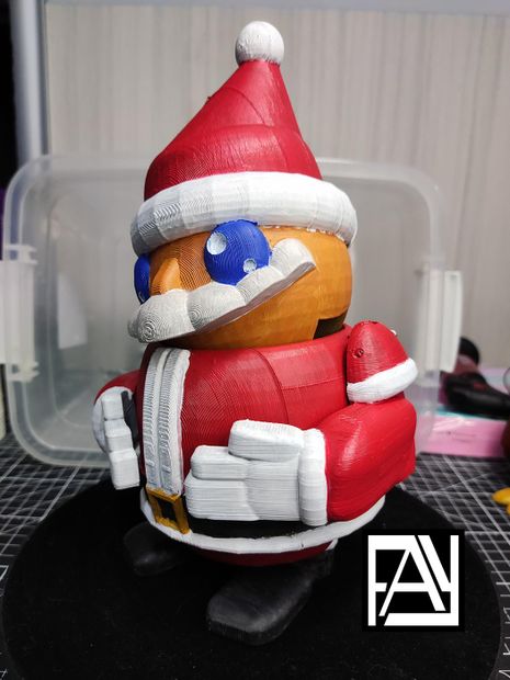 Dancing Santa Clause Automata - Tinkercad