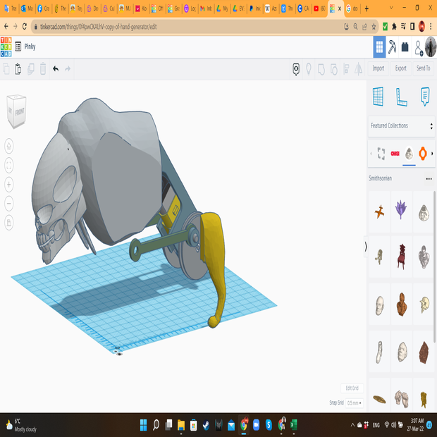 Tinkercad Robotics for School: Human-Powered Battle Beasts! - Tinkercad