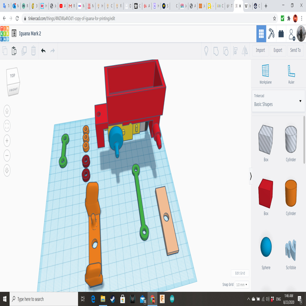 Tinkercad Robotics for School: Create TWO Walking Machines! - Tinkercad
