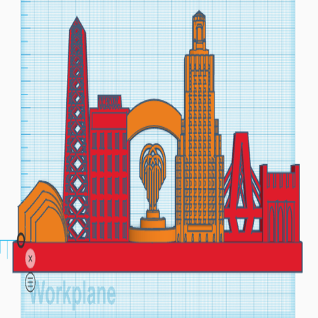 3D Print Your Own City Skyline - Tinkercad