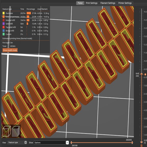 3D Printed Flexi Snake - Tinkercad