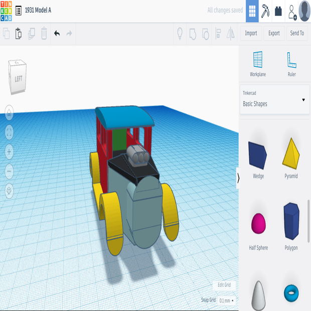 How to Make a Model a and Scene Using Tinkercad - Tinkercad